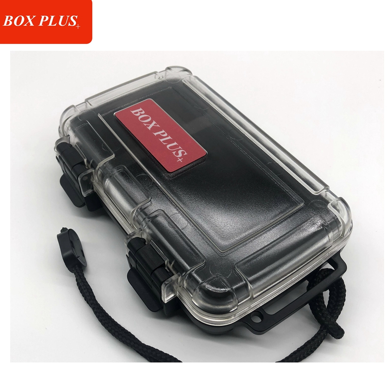 Manufacturer Custom Clear Lid Plastic Earphone Travel Case with Custom ...