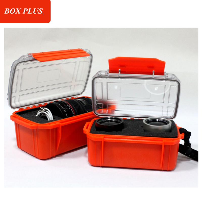 Outdoor Clear Lid Watertight Hard Plastic Equipment Container Box for ...